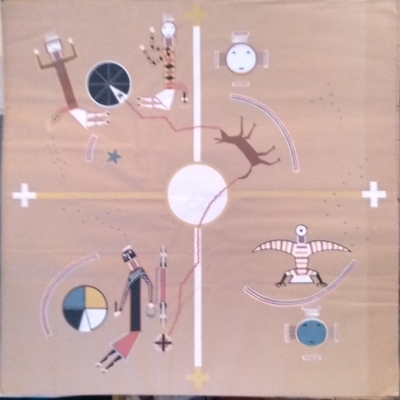 Navajo | Art | Vintage Print Pollen Path Navajo Creation Myth Coyote ...